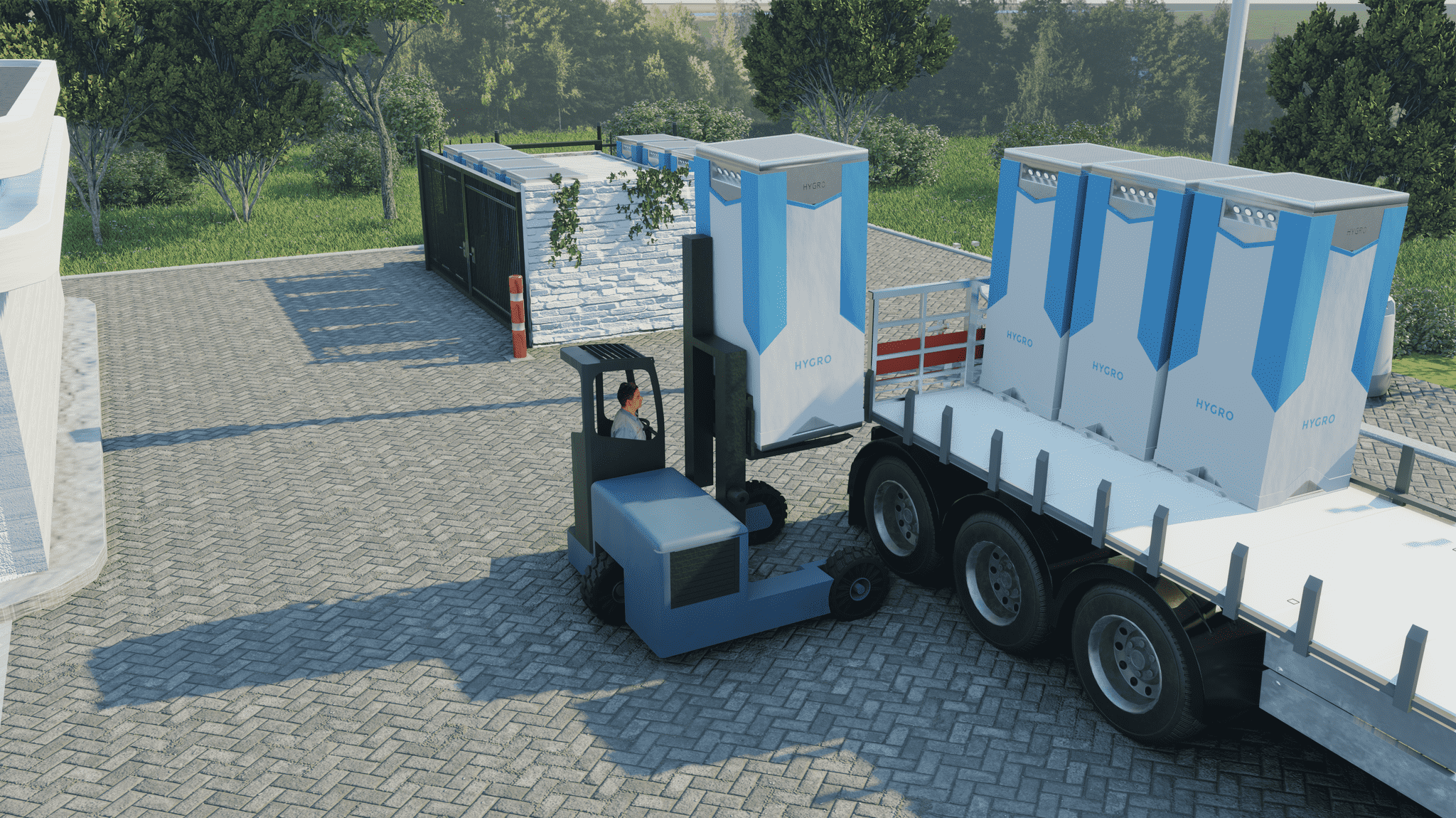 iBundle: Hydrogen Storage and Distribution | HYGRO