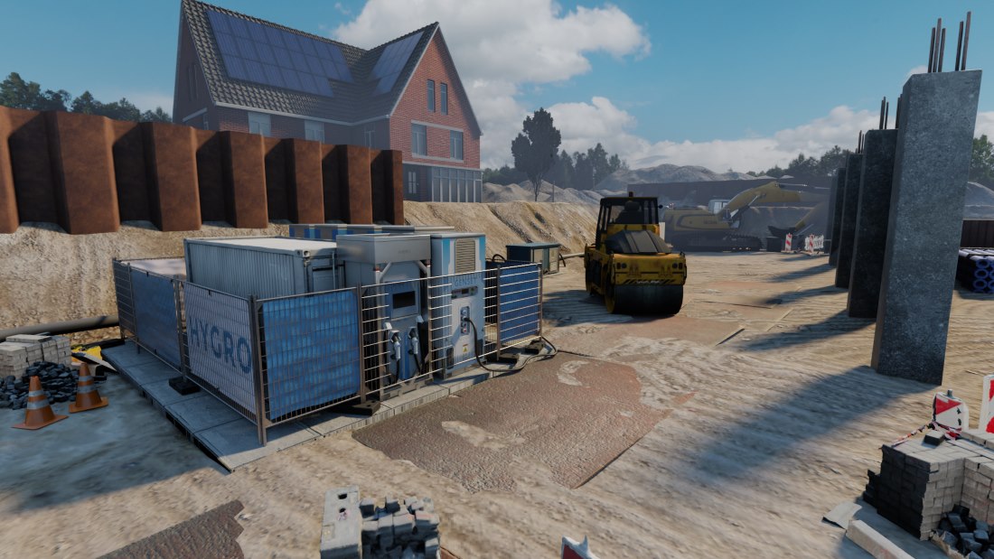 sustainable hydrogen generator construction industry | HYGRO